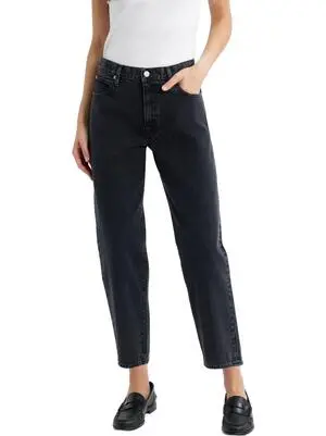 FRAME The Candle High Waist Barrel Jeans - Mystic