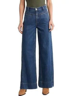 Rag & Bone Selah High-waist Wide-leg Jeans - Kenme
