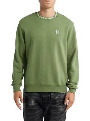 BILLIONAIRE BOYS CLUB Bb Cosmo Crewneck Sweatshirt - Vineyard Green