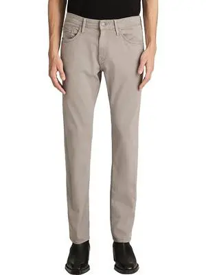 MAVI Marcus Slim Straight Leg Twill Pants - Shark Luxe Twill