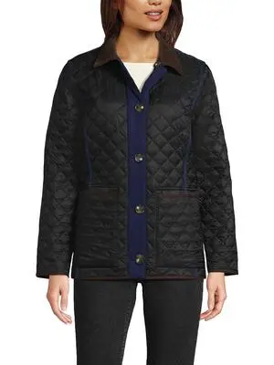 LANDS' END Reversible Quilted Barn Jacket