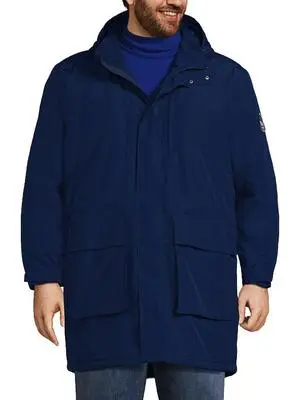 LANDS' END Waterproof Squall Parka - Deep Sea Navy