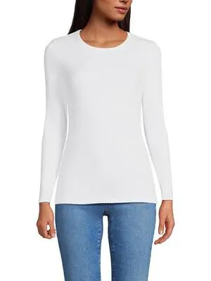 LANDS' END Cotton Rib T-Shirt