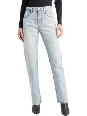 RE/DONE Blondie Distressed Organic Cotton Jeans - Ripped Tide