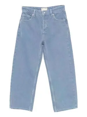 Free People Deep Trance Dropped Boyfriend Jeans - Blue