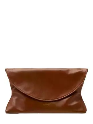 Marsèll Dromi 2 Folded Leather Clutch Bag - Brown