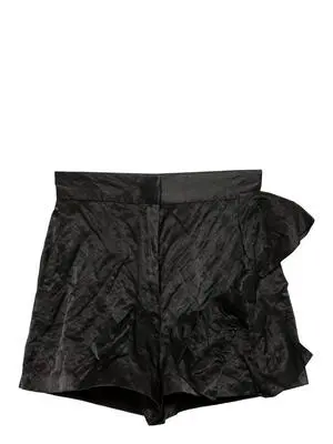 MSGM Bow-embellished Shorts - Black