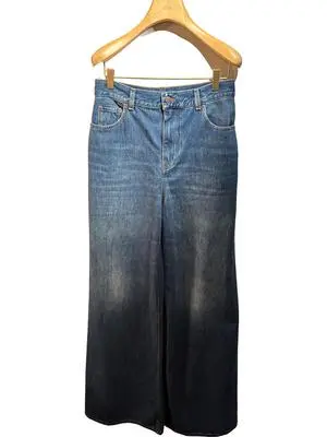 Chloé Wide Leg Denim Jeans - Blue