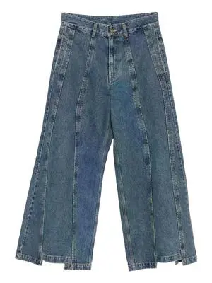 SONGZIO Bias Cut-Out Jeans
