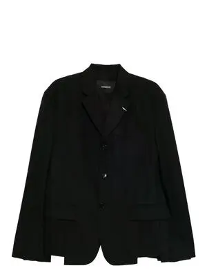 SONGZIO Single-breasted Blazer - Black