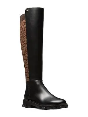 MICHAEL KORS Ridley Logo Knit Boots