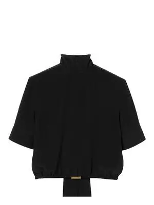 Gucci Silk Crêpe De Chine Top - Black