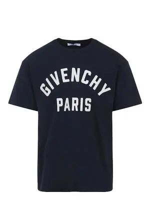Givenchy Regular Fit T-shirt - Navy Blue/white