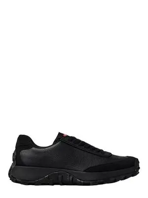 Camper Drift Trail Leather Sneakers - Black
