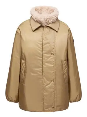 Moncler Voue 3-in-1 Short Down Jacket - Beige