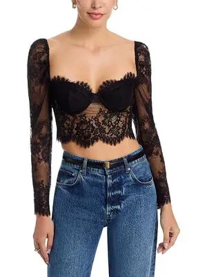 L'AGENCE Lori Bustier Top