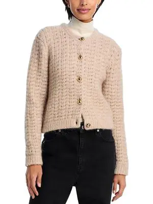 FRAME The Plush Cardigan - Mauve