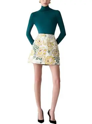 CAROLINA HERRERA Printed Mini Skirt