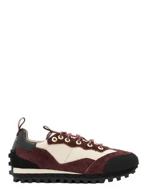 ALLSAINTS Nevis Suede Sneakers - Titan Red