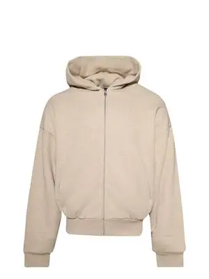 ENTIRE STUDIOS Cotton Zip-up Hoodie - Beige