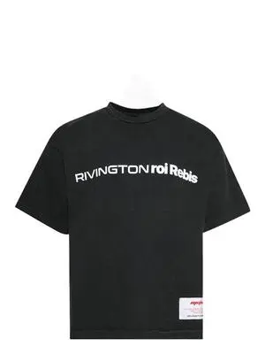 RIVINGTON ROI REBIS Metanoia Uso Cva T-shirt Jet - Black