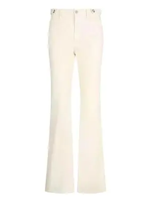 Liu Jo Logo-plaque Trousers - Neutrals