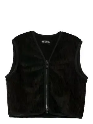 Our Legacy Cotton Vest - Black