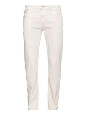 Eleventy Cotton-blend Denim Jeans - White