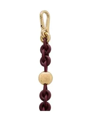 Loewe Donut Chain Strap - Dark Burgundy