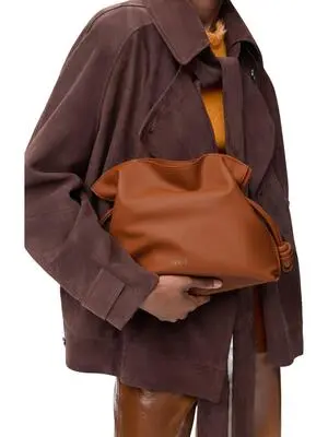 Loewe Medium Flamenco Clutch Squirrel