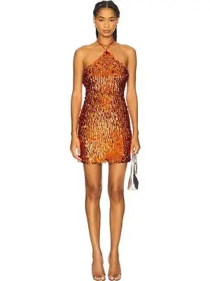 KIM SHUI Sequin Mini Dress