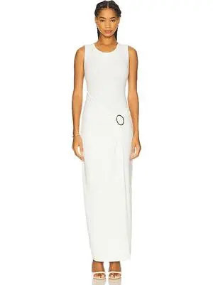 4TH & RECKLESS Nia Jersey Maxi Dress - White