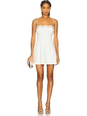 Majorelle Forever Mini Dress - White