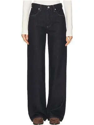 Citizens Of Humanity Annina Straight Leg Jeans In Blue - Juno
