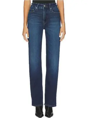 Good American Soft Tech Good True Straight Jeans - Indigo572