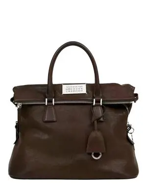 MAISON MARGIELA 5ac Shoulder Bag - Brown