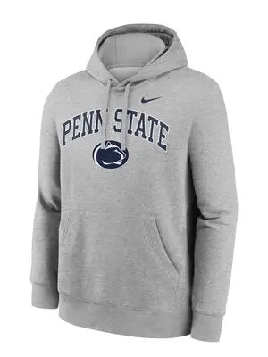 Nike Penn State Arch College Pullover Hoodie - Grey