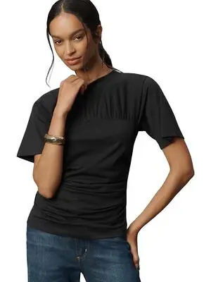 NATION LOS ANGELES Danica Tee - Jet Black