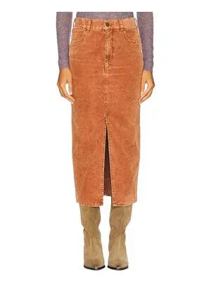 Isabel Marant Étoile Odalie Midi Skirt - Rust