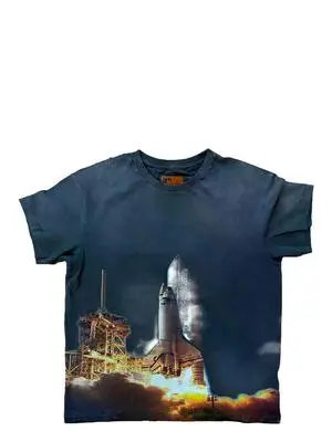 BIRTH OF ROYAL CHILD Rocket T-shirt - Blue