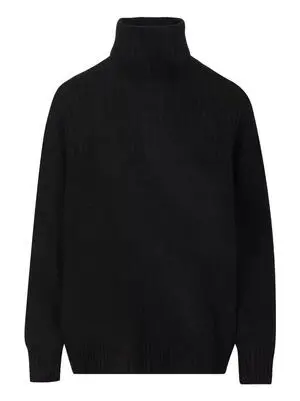 VANISÈ Turtleneck Ribbed Sweater