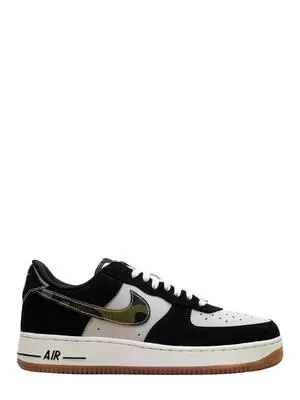 Nike Air Force 1 Low Retro Camouflage Sneakers - Black