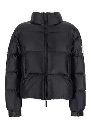 AFTER/LABEL Puffer Jacket - Black