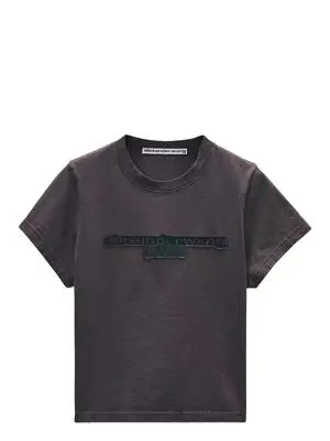 Alexander Wang Embroidered T-shirt - Black
