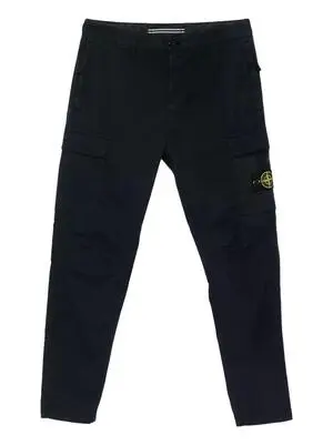 Stone Island Cargo-pocket Trousers - Blue