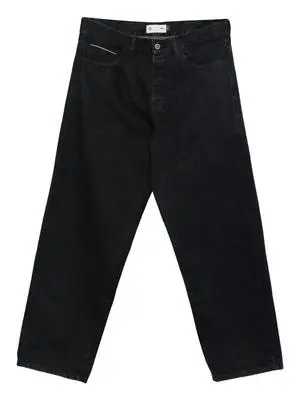 TRC Five-pocket Straight Leg Jeans - Black