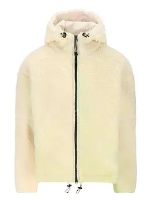 NAPAPIJRI Hooded Fleece Jacket - Neutrals