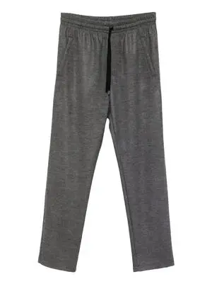 Harris Wharf London Drawstring Wool Trousers - Grey