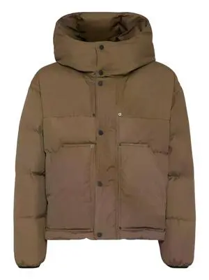 Dsquared2 Icon New Generation Utility Hooded Puffer Jacket - Brown