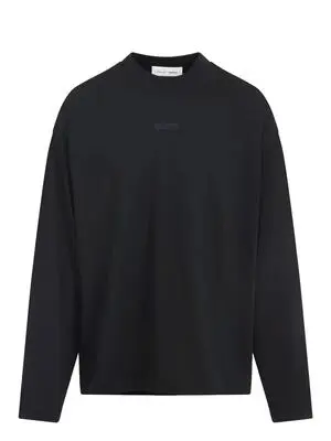 Fear Of God Logo-plaque Long-sleeve T-shirt - Black
